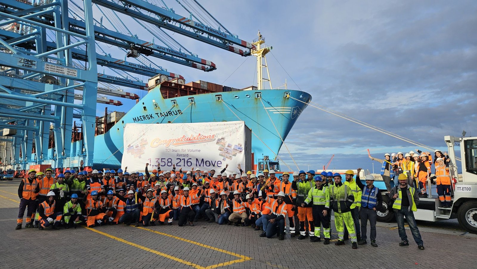 APM Terminals Tangier Sets New Container Record in 2023