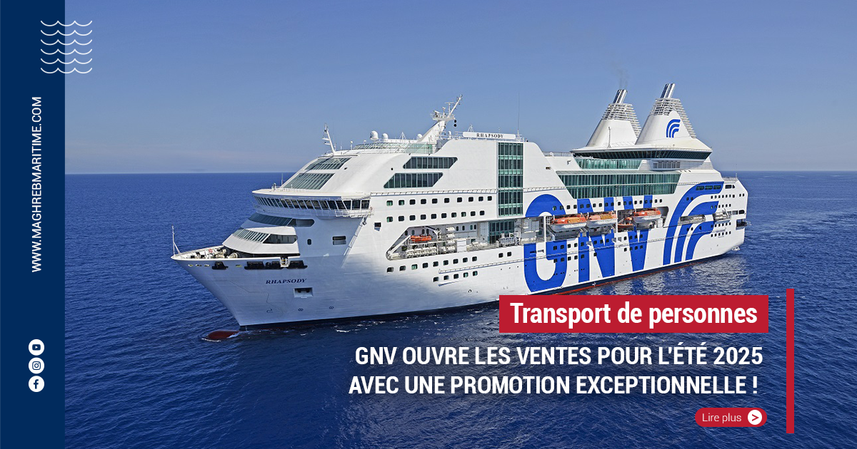 GNV ouvre les ventes pour l'été 2025 avec une promotion